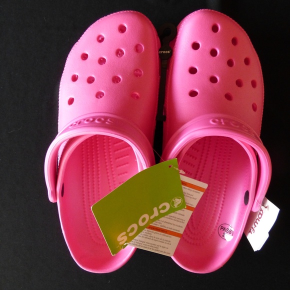 CROCS | Shoes | Crocs Classic Neon Magenta Bright Pink 1 New | Poshmark